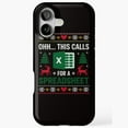 Excel Spreadsheet Funny Xmas Case for iPhone 11 12 13 14 15 16 17 Pro ...