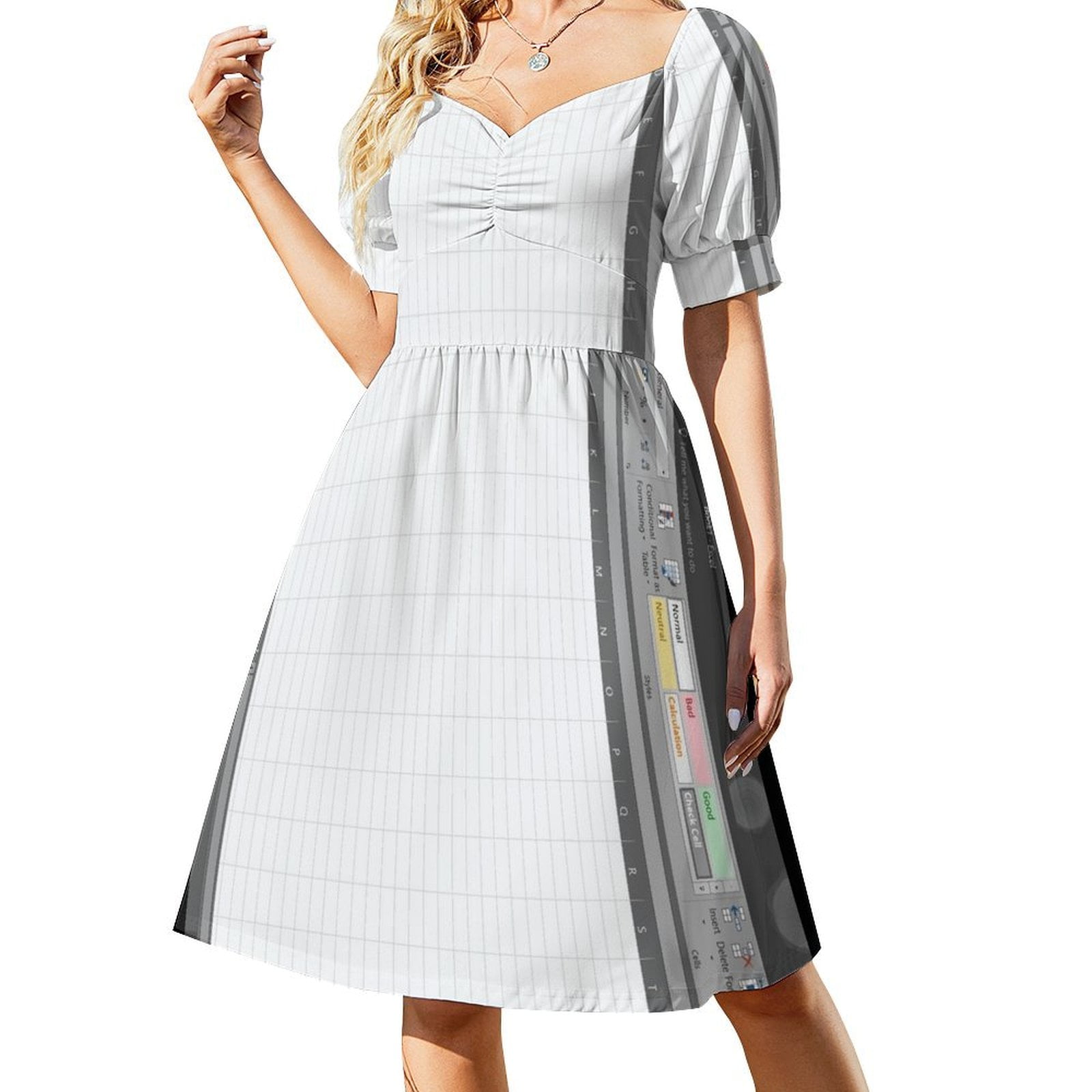 Excel Spreadsheet Short Sleeved Dress luxury dresses evening dresses ...