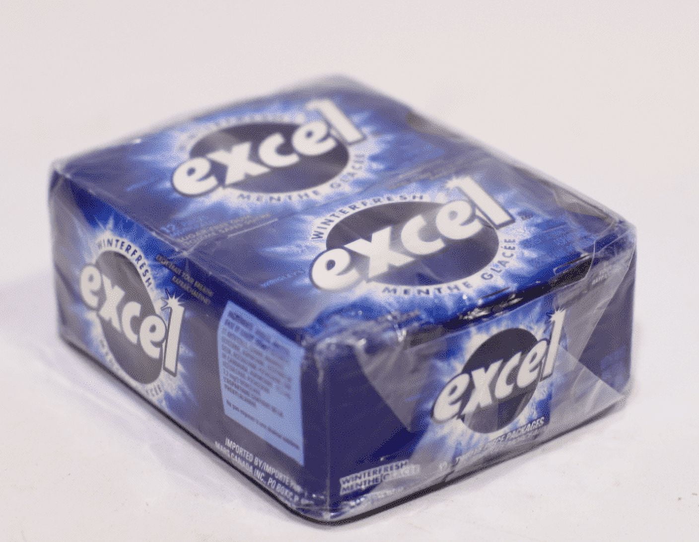 Wrigley Excel Gum, Winterfresh Flavor, 144 Pieces Total, Imported from ...