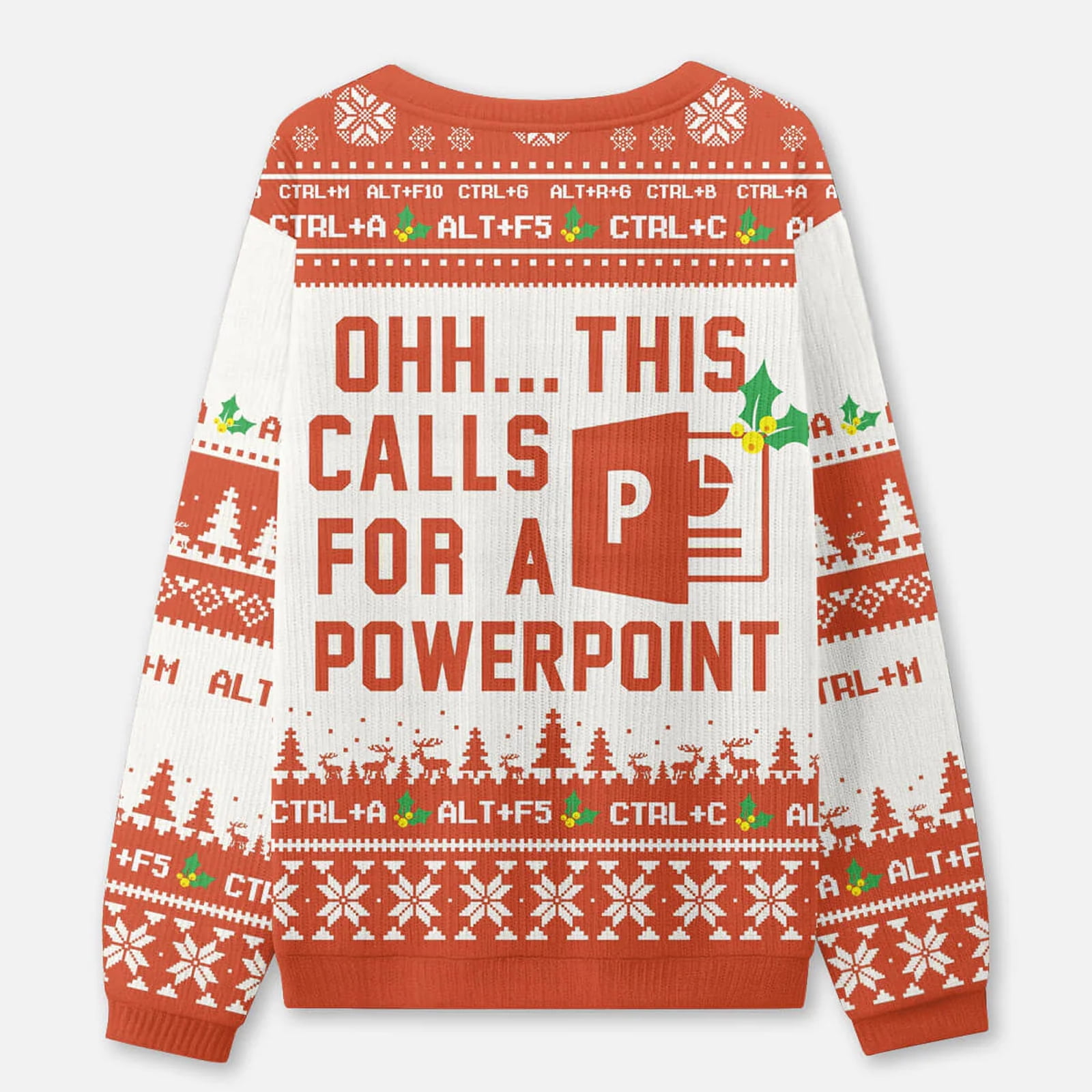 Excel Ugly Christmas Sweater - Relax I Have A Spreadsheet, Coworker ...