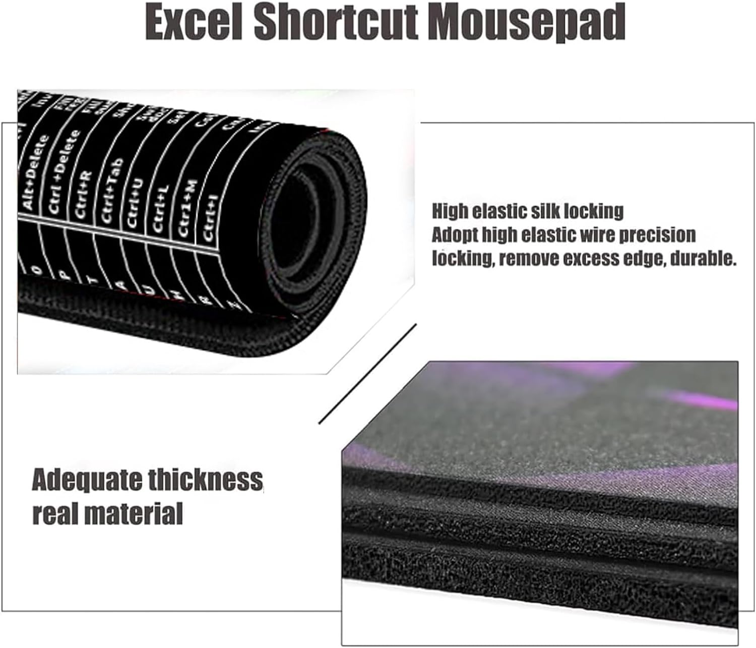 Excel/Word/Ppt/Office/Windows Shortcuts Mouse Pad,Excel Mouse Pad ...