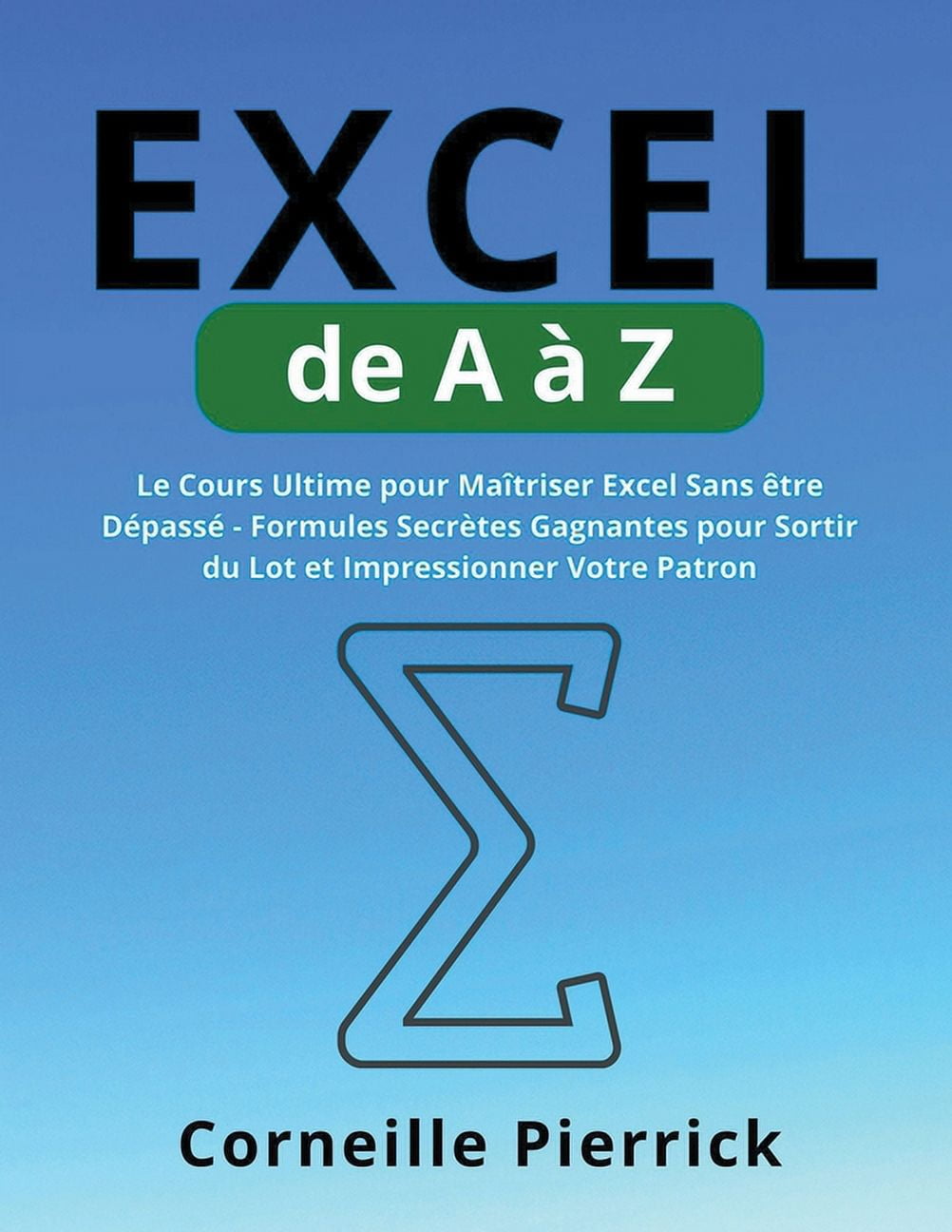 Excel de A à Z : Le Cours Ultime pour Maîtriser Excel Sans être Dépassé ...