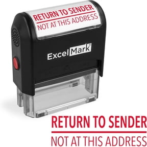 Return Sender Stamp