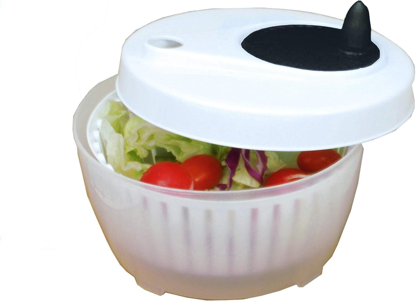 ExcelSteel Functional, Fruits, Vegetables Mini Salad Spinner, 1.4 Qt ...