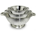 ExcelSteel Stainless Steel Colanders, Set of 3 - Walmart.com