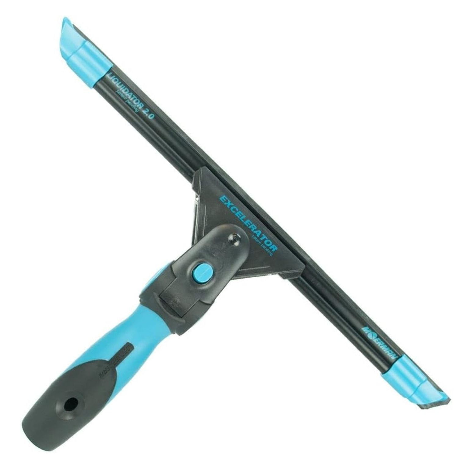 Excelerator Complete Squeegee - 18 Inch - Professional Glass Cleaner with Ergonomic Handle ...