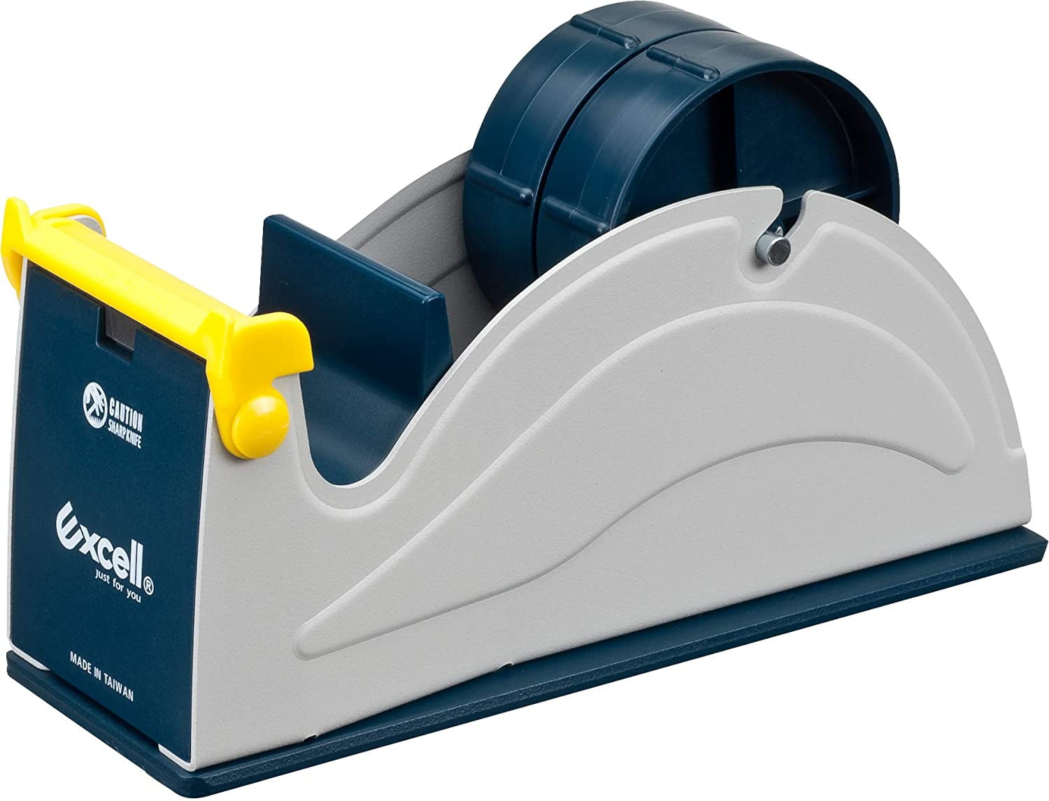 "Excell ET-12271 EXTRA WIDE Steel Desktop Tape Dispenser - 2"" Wide, 3 ...