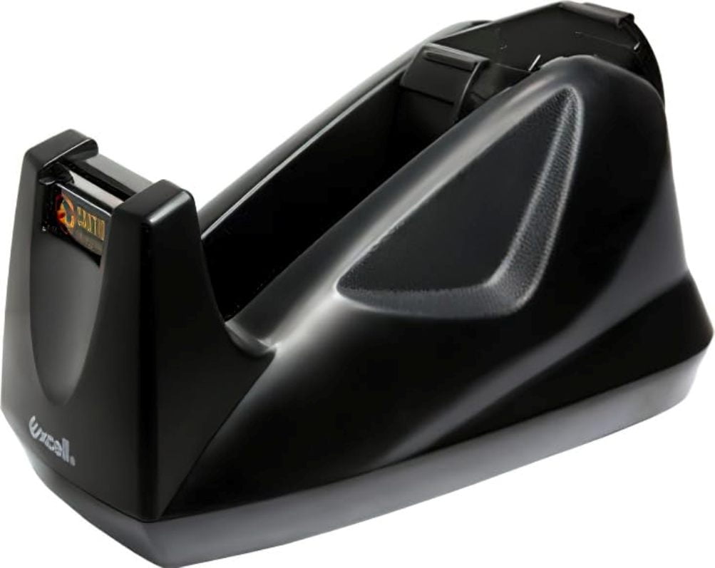 Excell EX-11425BK Office Dualcore Tape Dispenser, Black, For 3/4 Inch ...