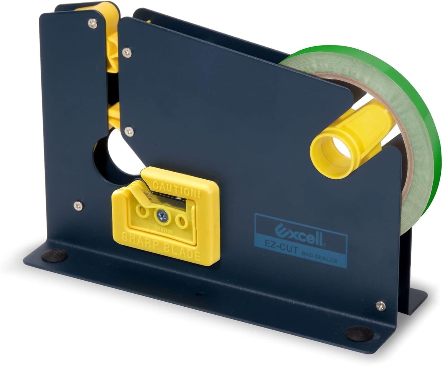 Excell EZ-CUT Tape Bag Sealer with Trimmer Blade, Bag Neck Sealer Fit ...