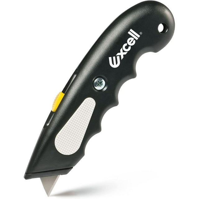 Excell Heavy Duty Retractable Utility Knife with Lock Design, Box ...
