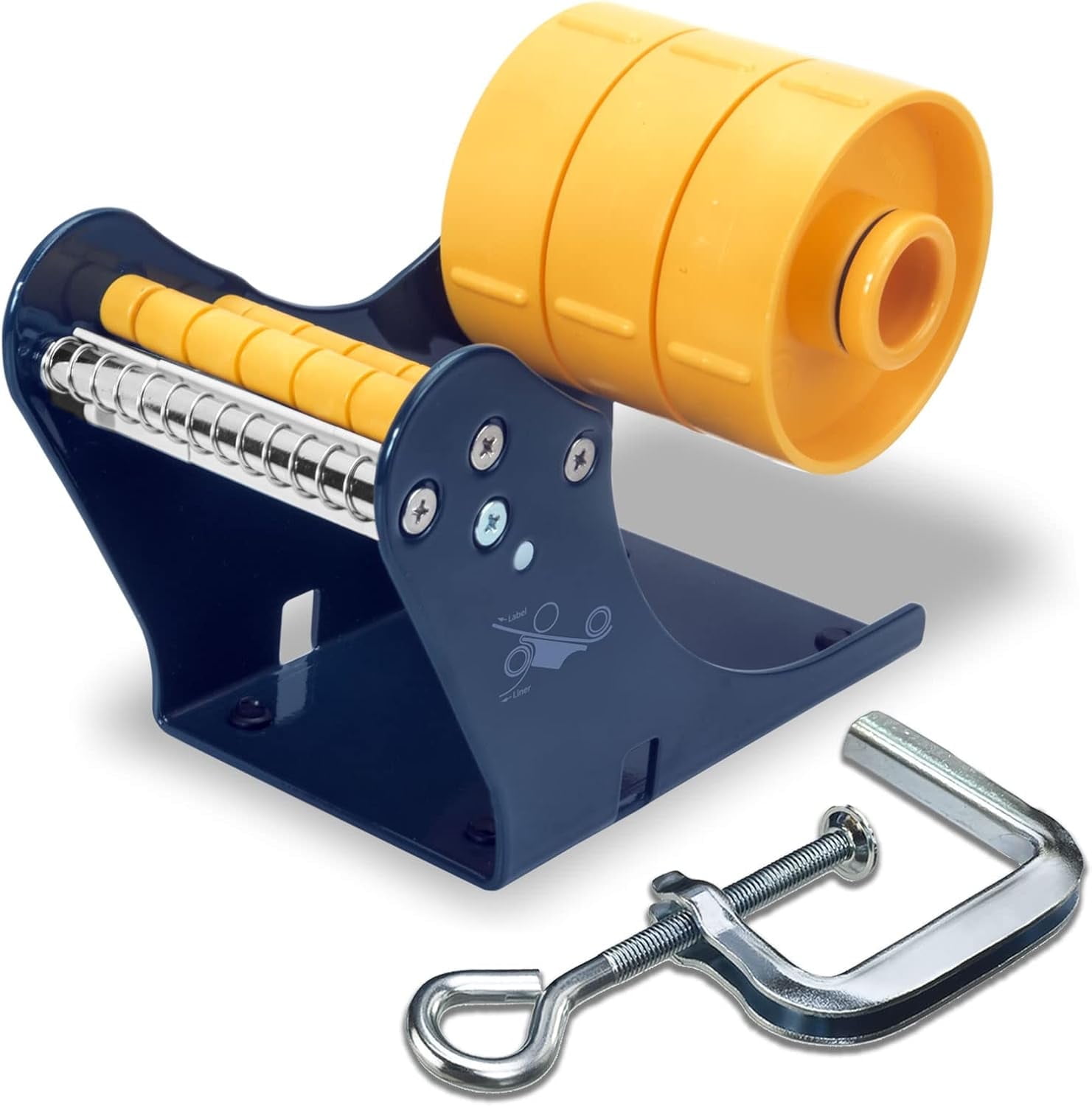 Excell Manual Label Dispenser (3" Wide 3"Core) Sticker Dispenser with C ...