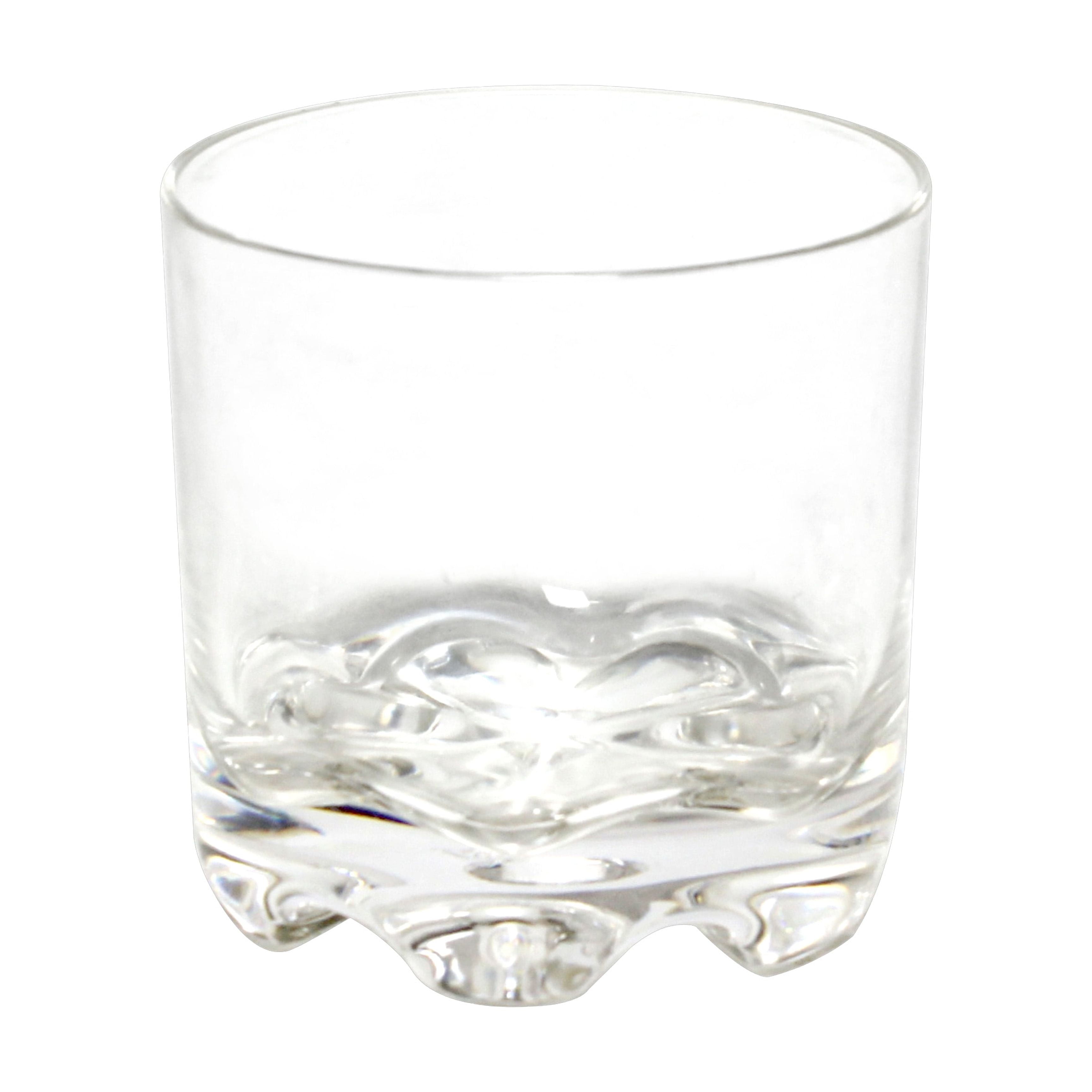Excellante 12 oz rock glass, heavy base, stackable, polycarbonate ...