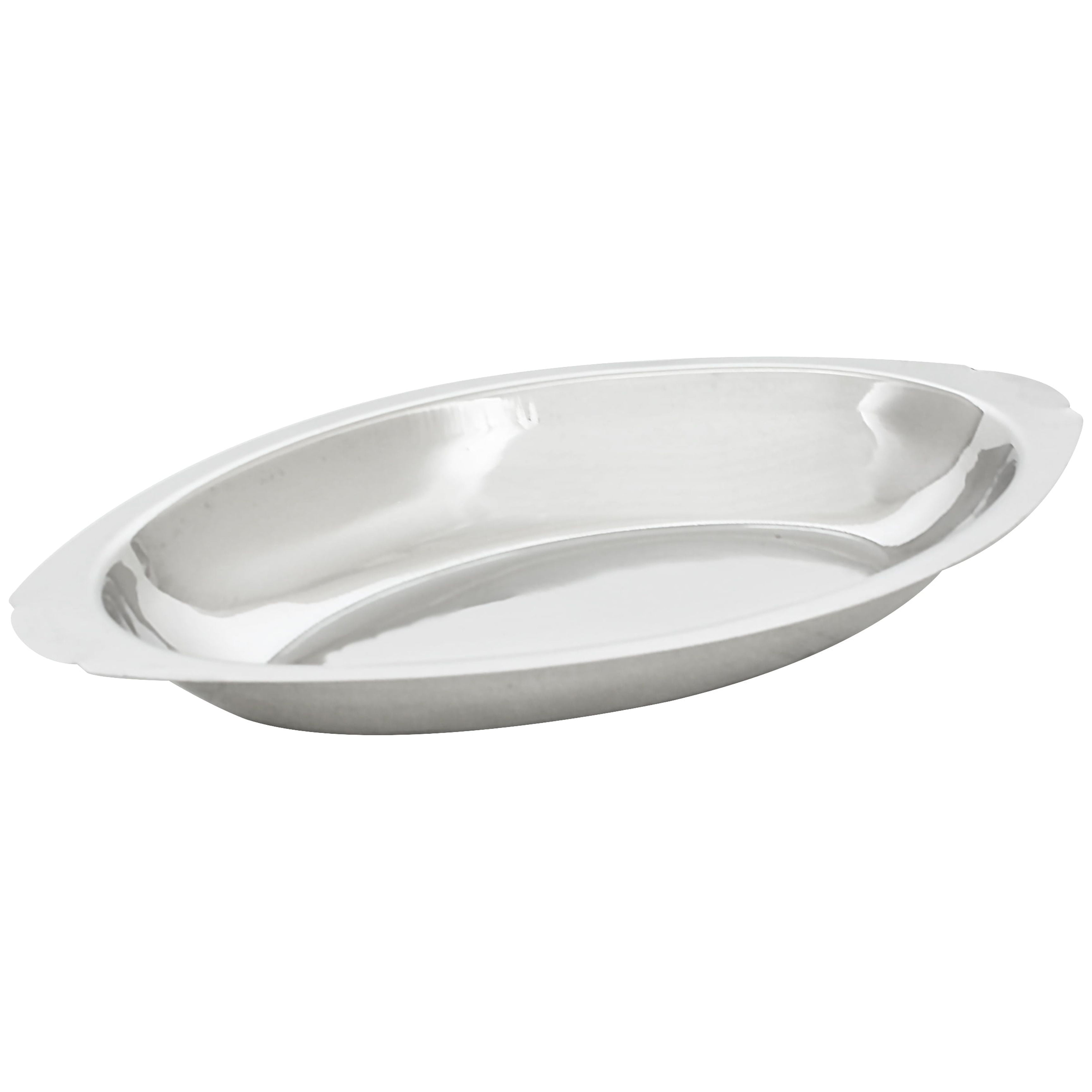 Excellante 20 oz stainless steel oval gratin tray, comes in each ...