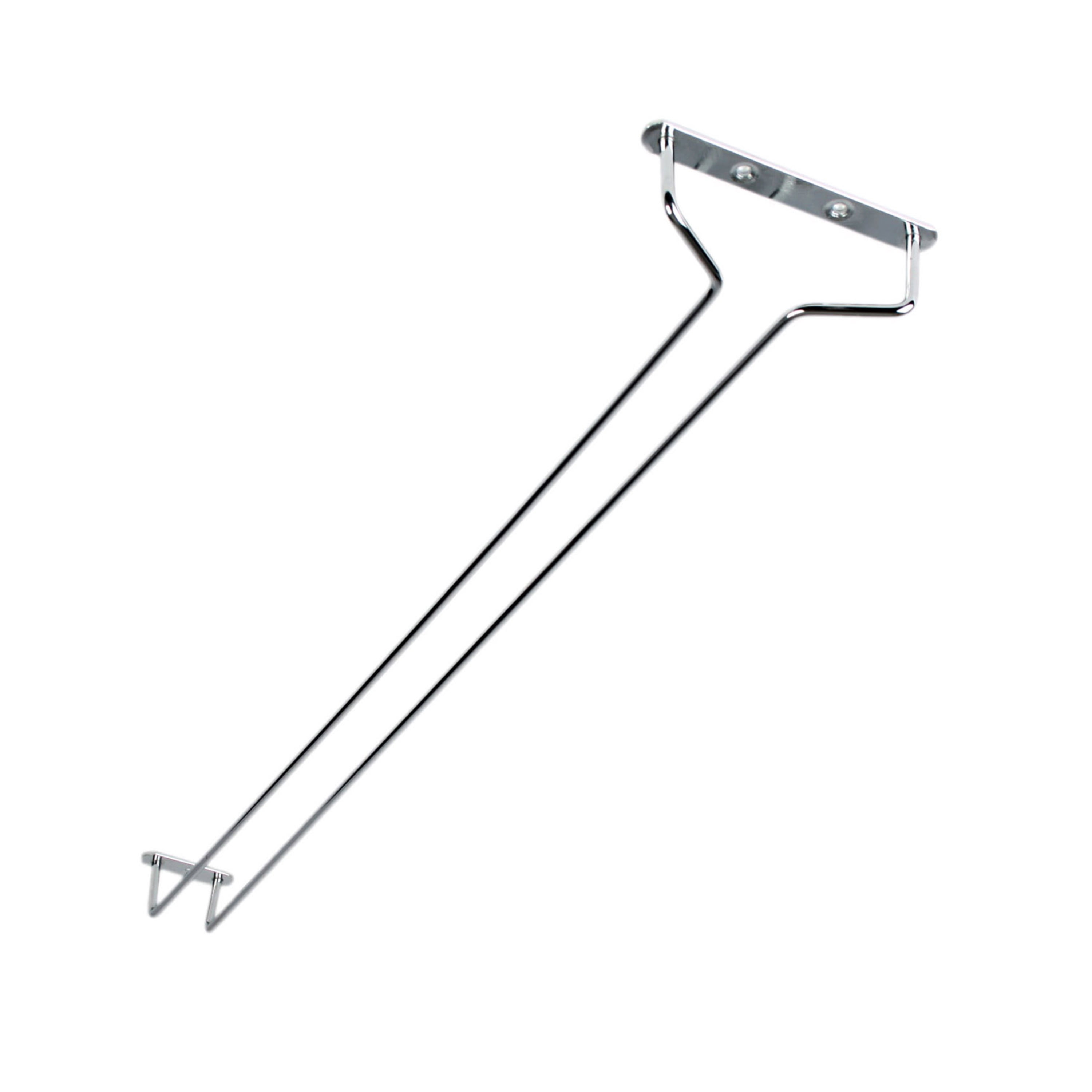 Excellante 24 inch wire glass hanger chrome plated, comes in each ...