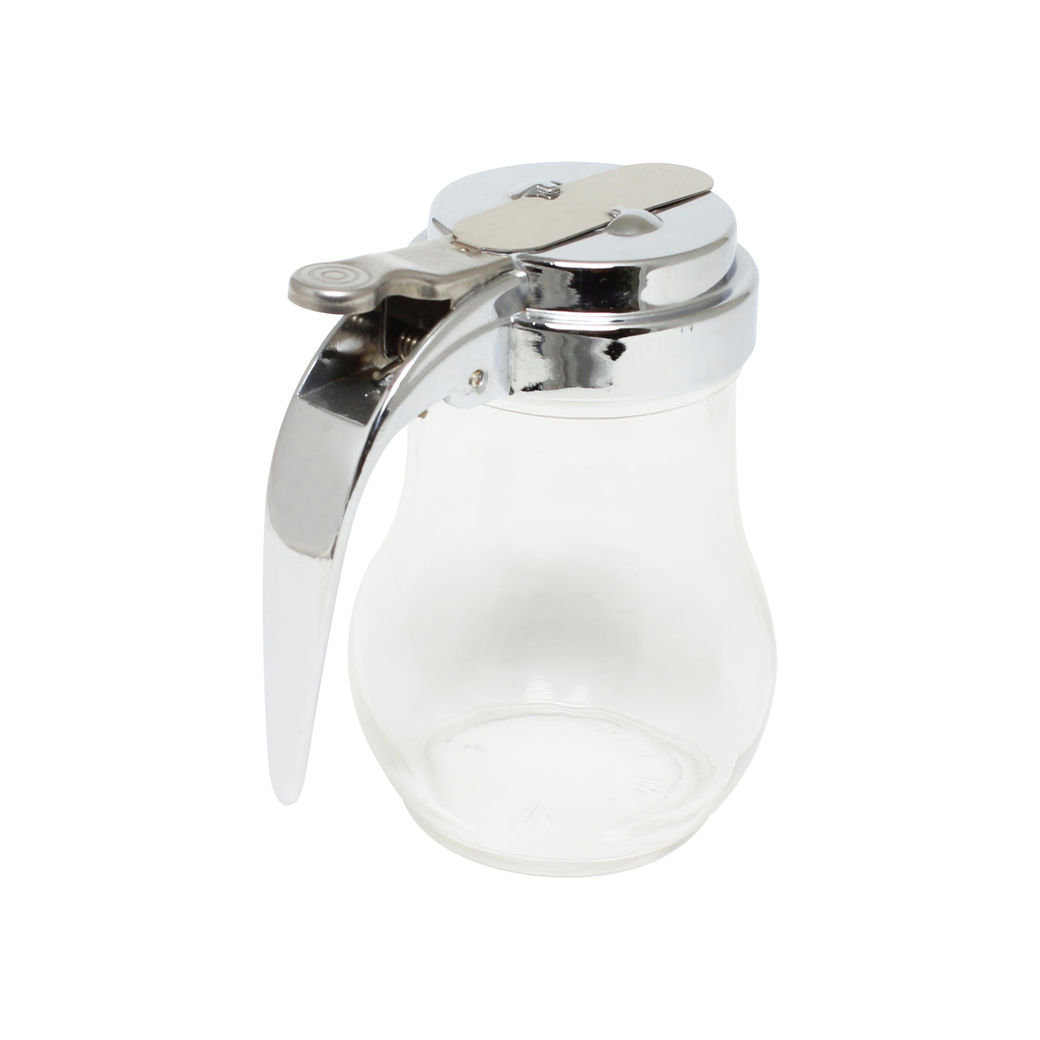 Excellante 6 oz syrup dispenser, cast zinc top, comes in dozen ...