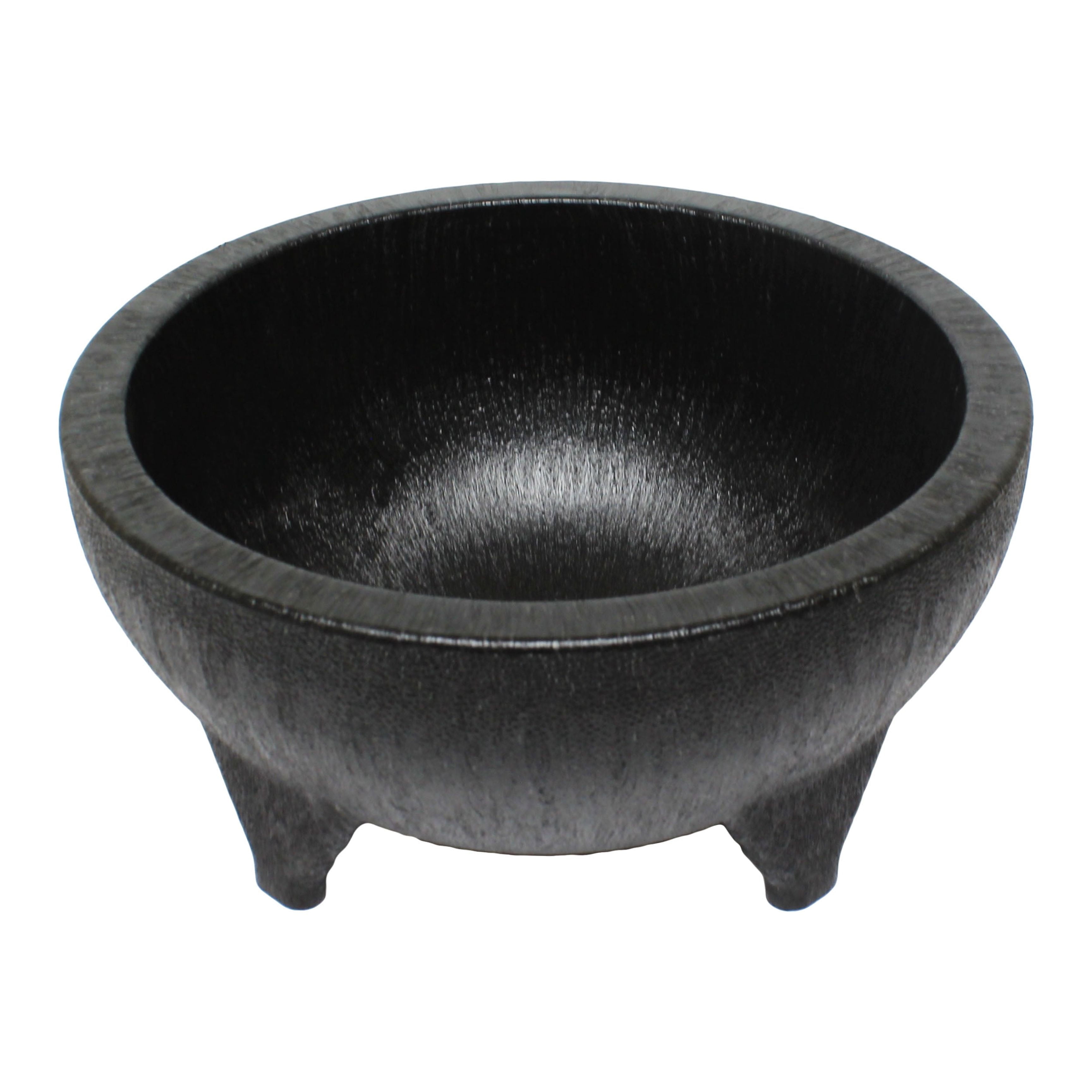 Excellante 8 5/8" X 8 5/8" X 4", 56 OZ plastic molcajete salsa bowl ...