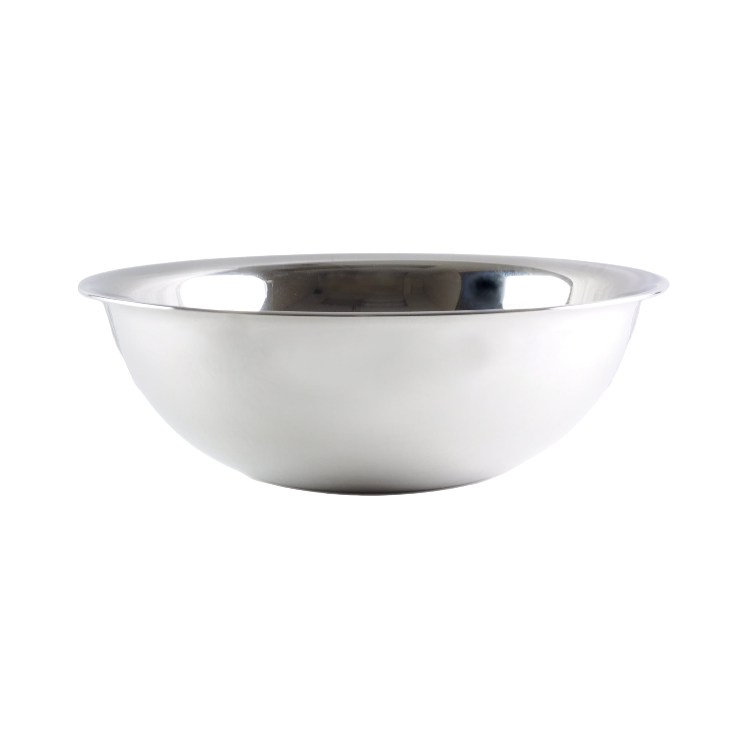 Excellante 8 quart mixing bowl, heavy duty, stainless steel, 22 gauge ...