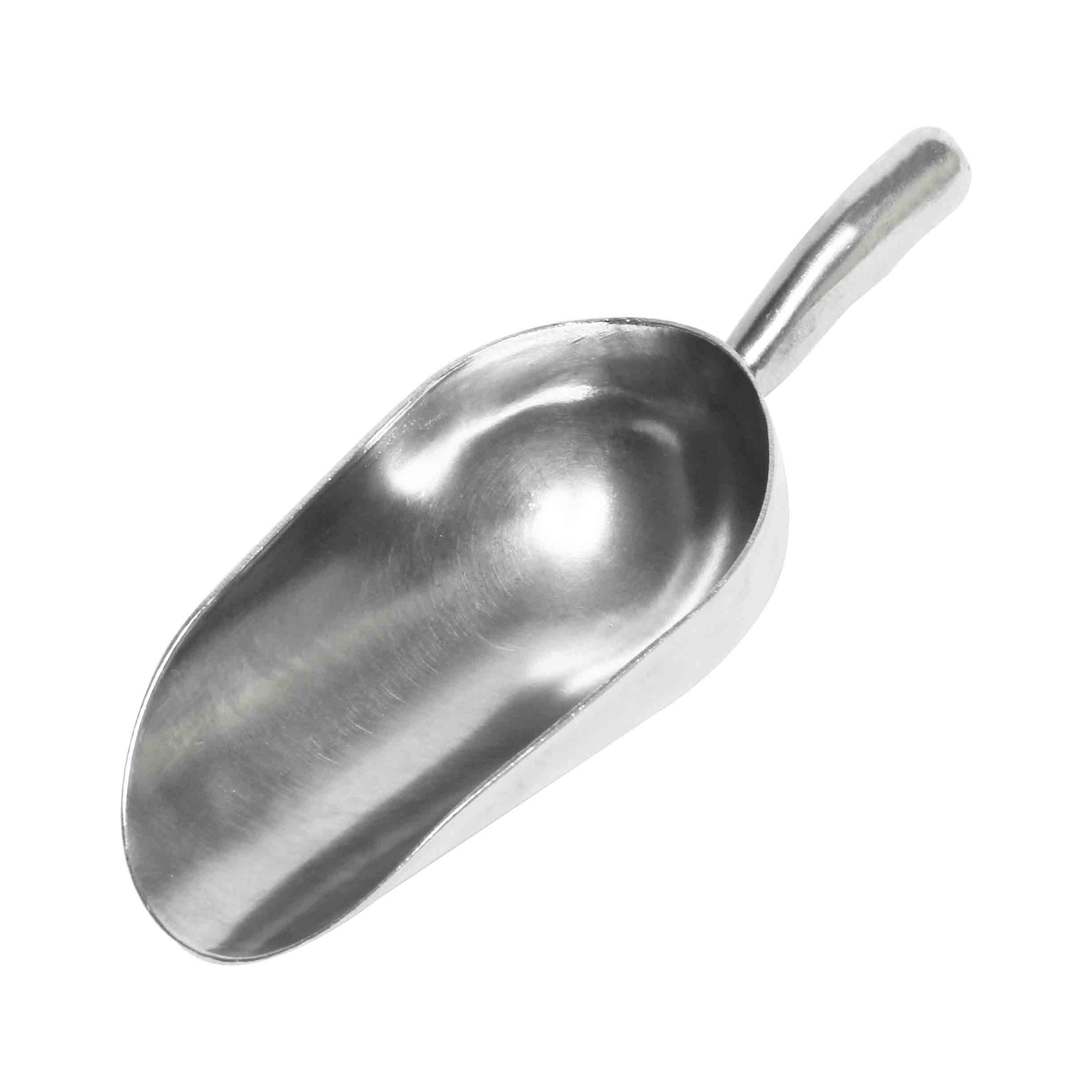 Excellante 85 oz Aluminum scoop round bottom scoop, comes in each ...