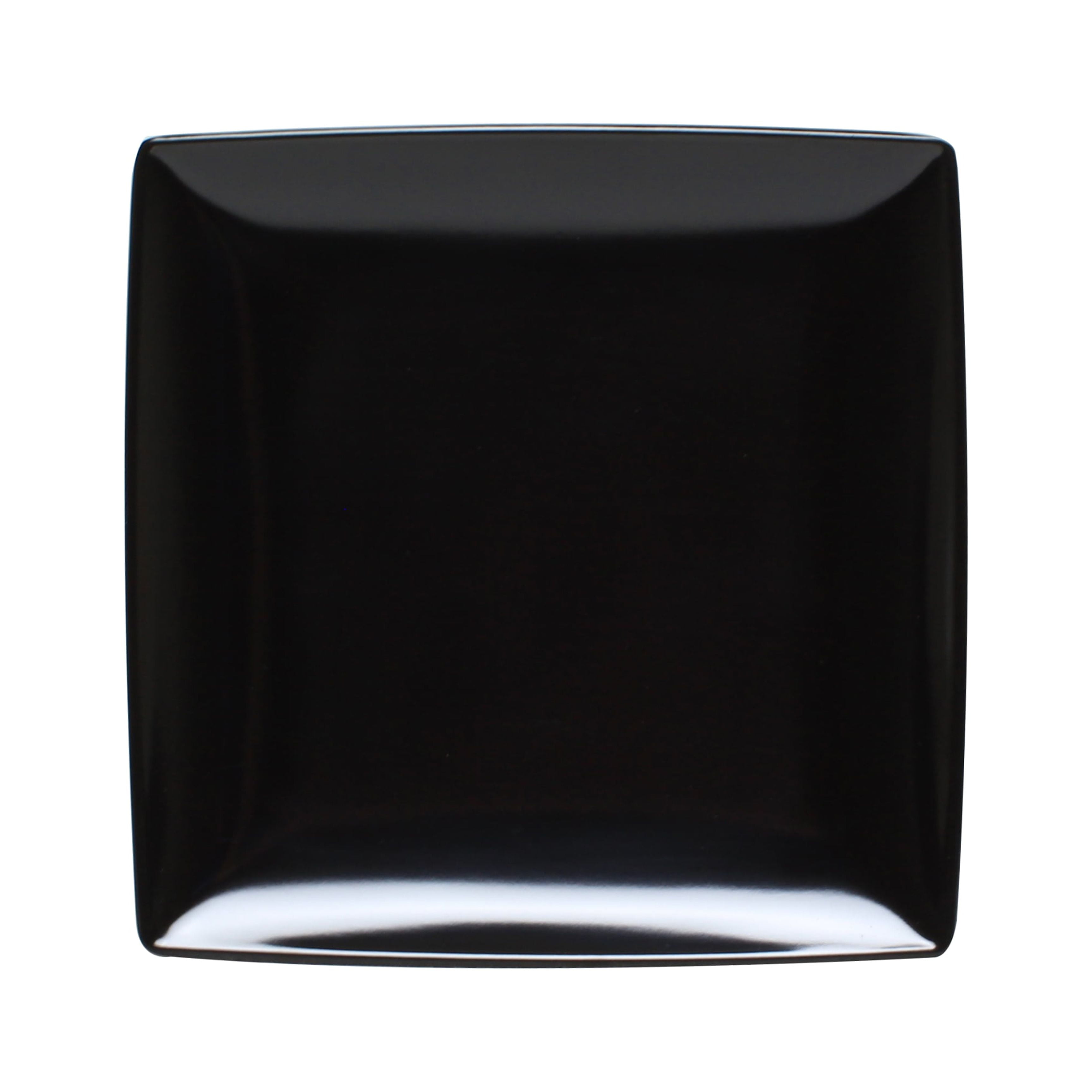 Excellante Classic Black Extra Heavy Weight Melamine Dinnerware ...