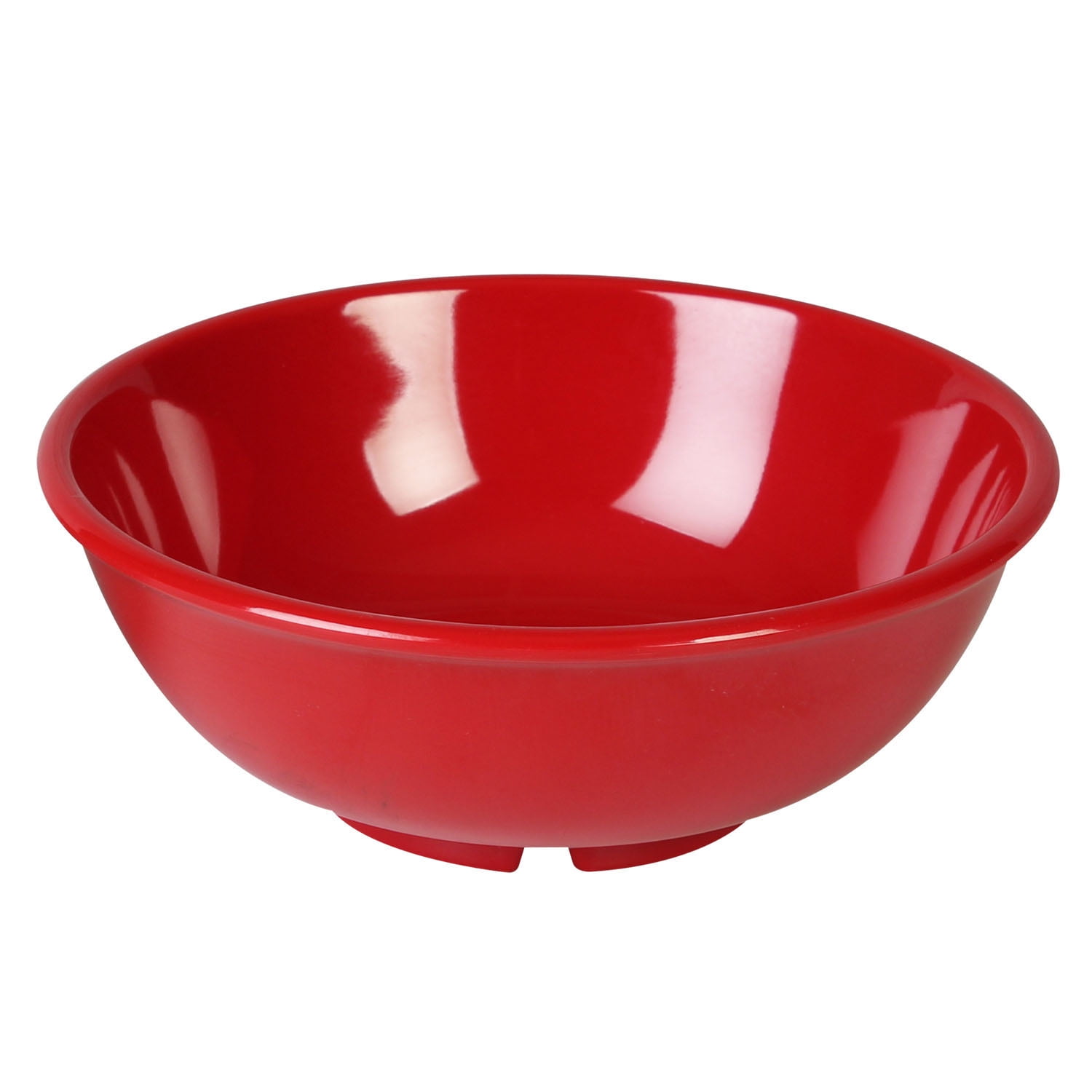 Excellante Color Pure Red Melamine Dinnerware Collection 7.5 Inch Salad ...