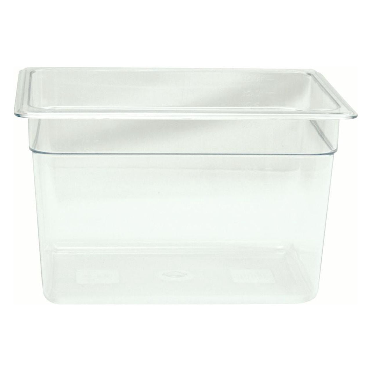 Excellante Half size 8 inch deep polycarbonate food pan, NSF certified ...