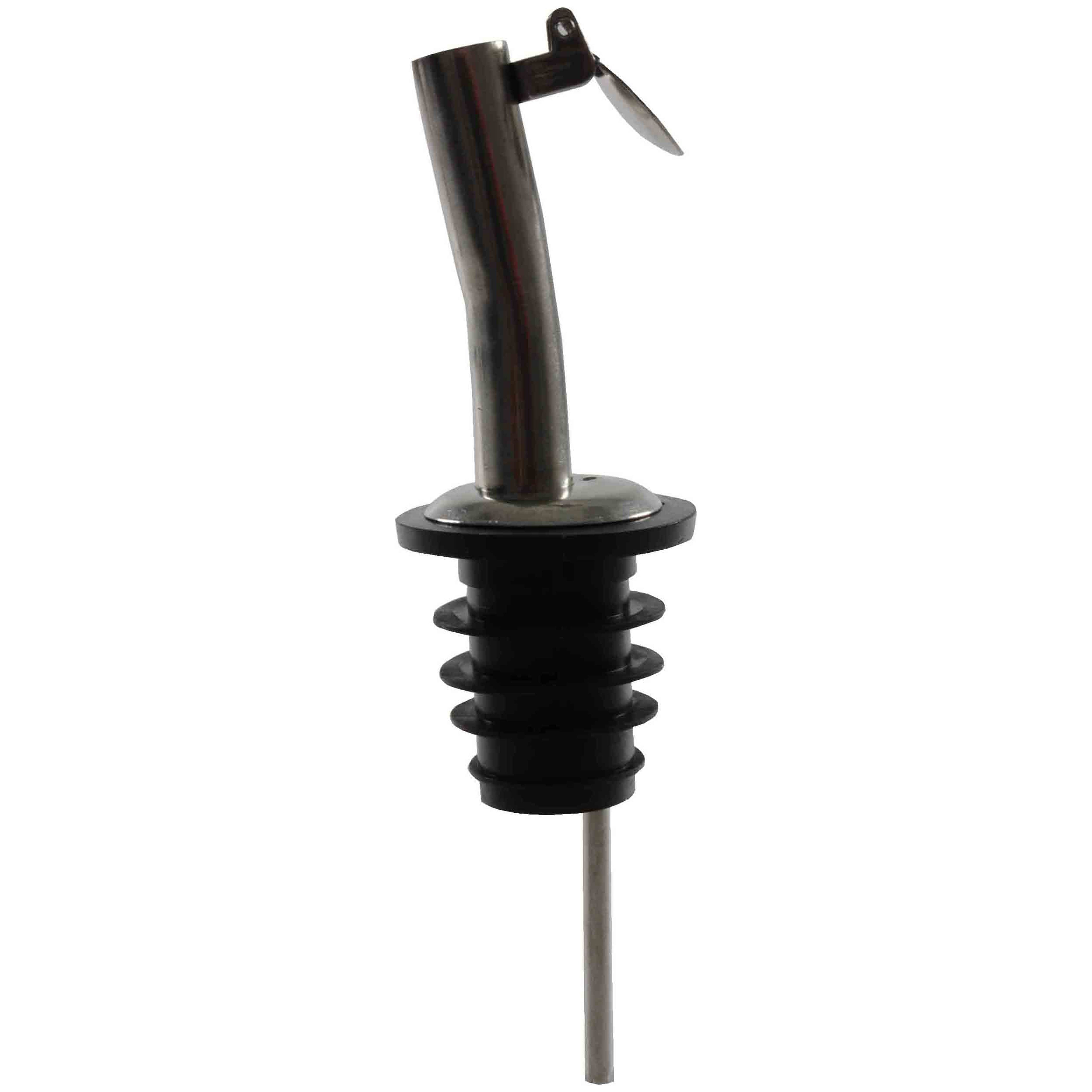 Excellante Stainless steel jet liquor pourer with flip cap, fast flow ...