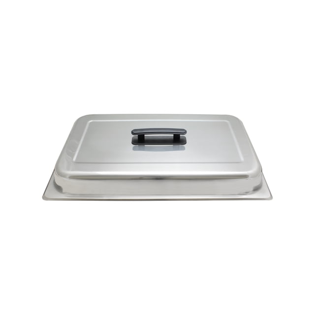Excellante Stainless steel rectangular full size dome/ chafer cover ...