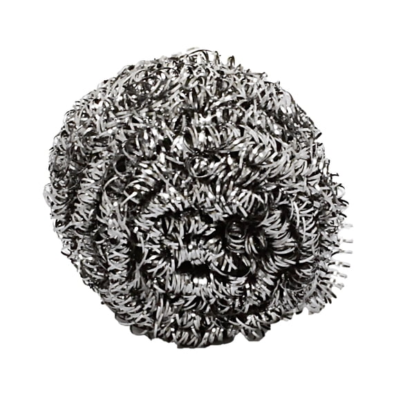 Excellante Steel scrubber ball, 50g, comes in dozen - Walmart.com