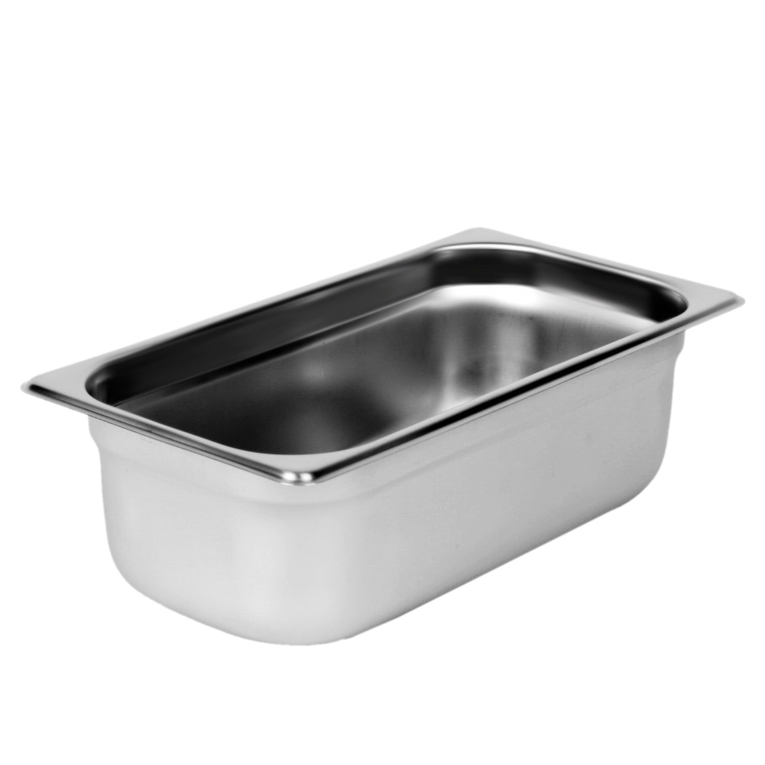 Excellante third size 4 inch deep 24 gauge anti jam pans, comes in each ...