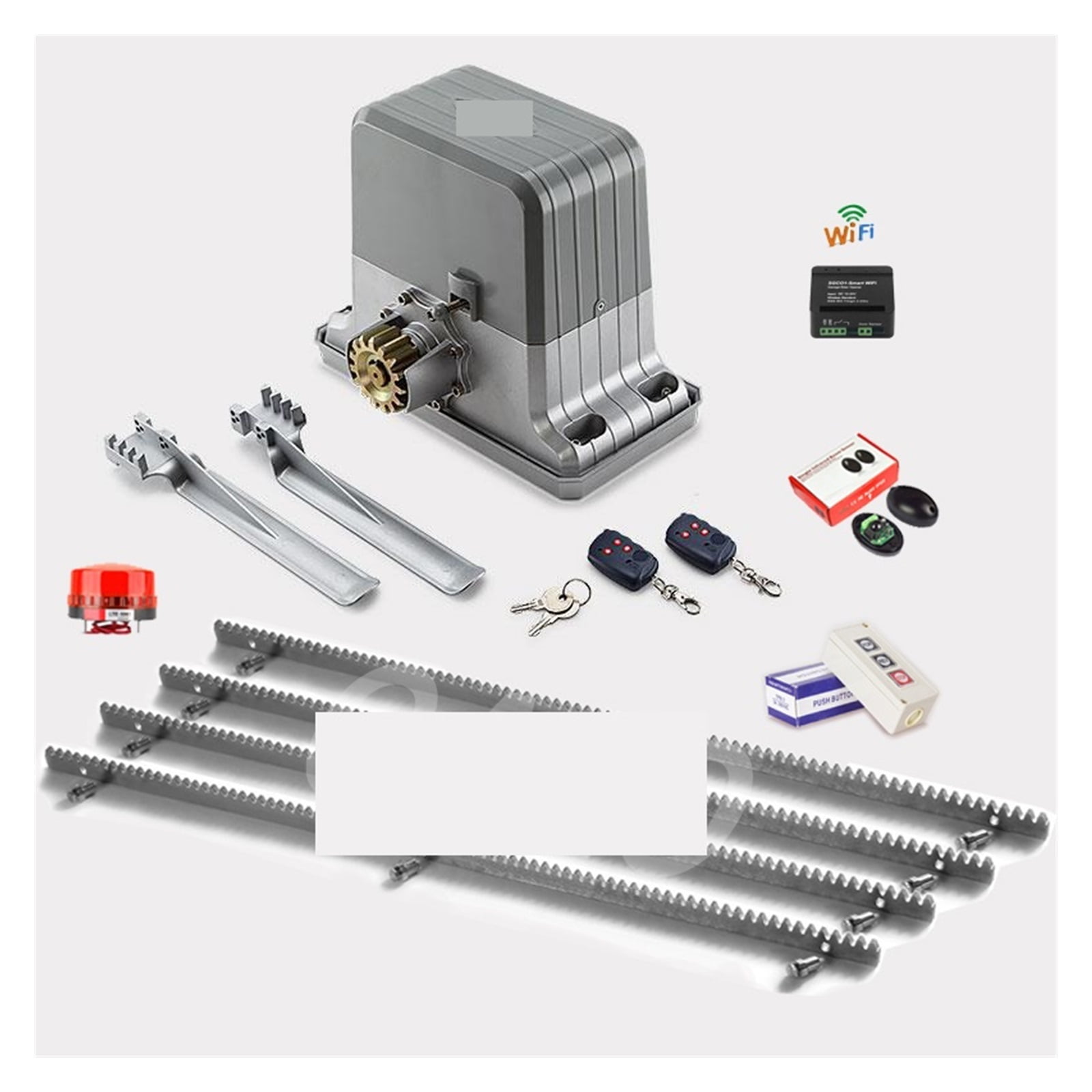 Excellence Use Steel Zipper Rack Move Gate Opener Doors Automation ...