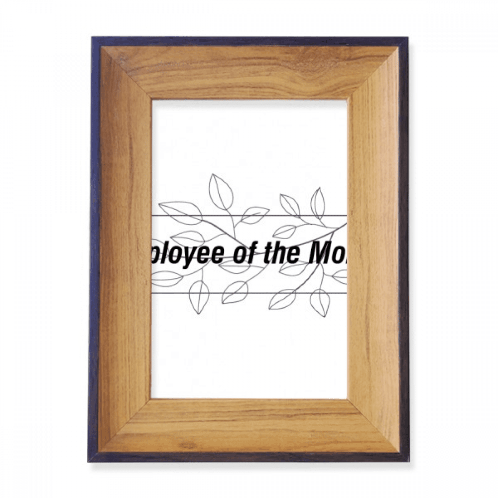 Excellent Employee Line Flowers Photo Frame Exhibition Display Art ...