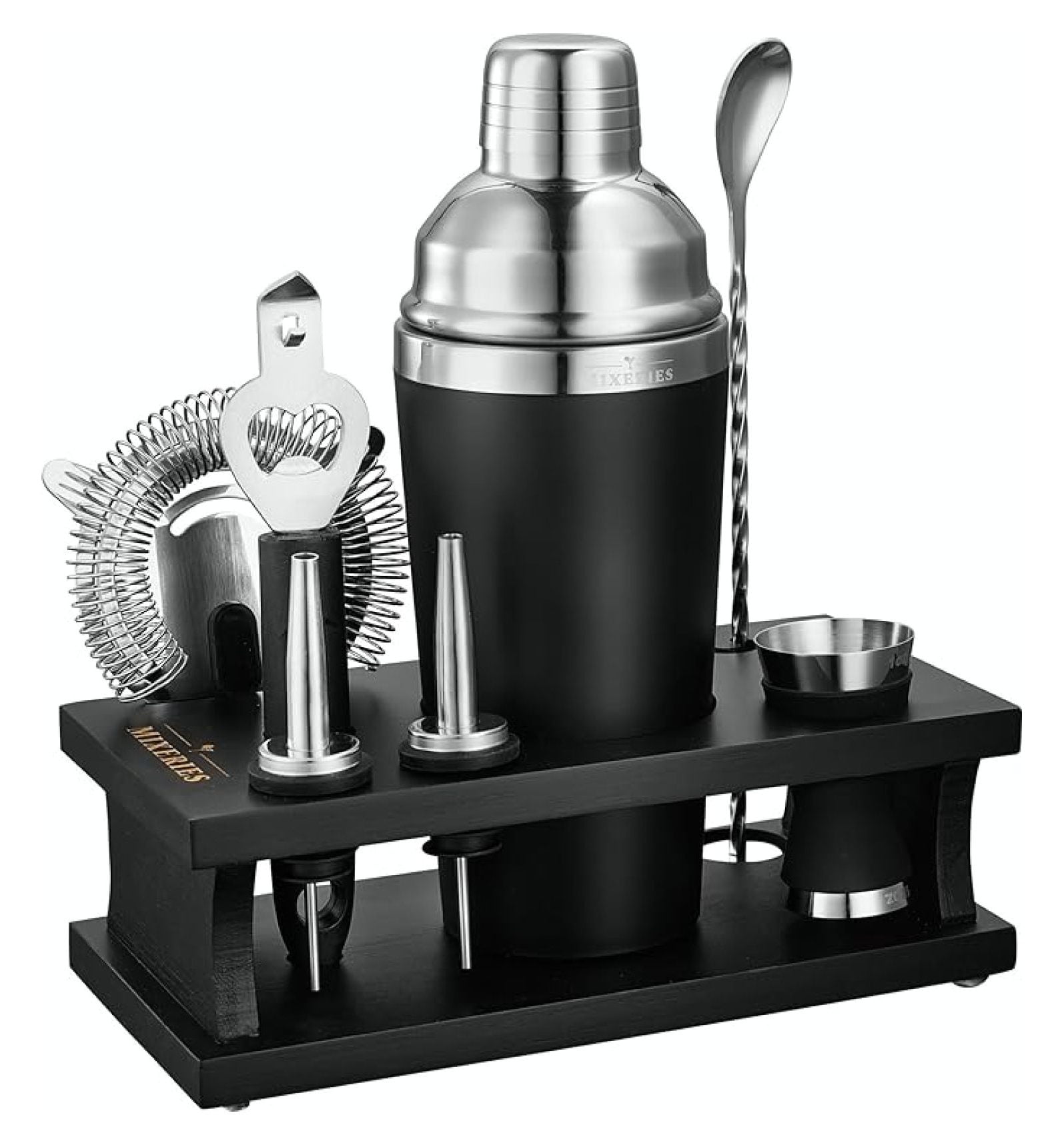 Excellent Grip Mixology Bartender Kit - Drink Mixer Set with All Bar ...