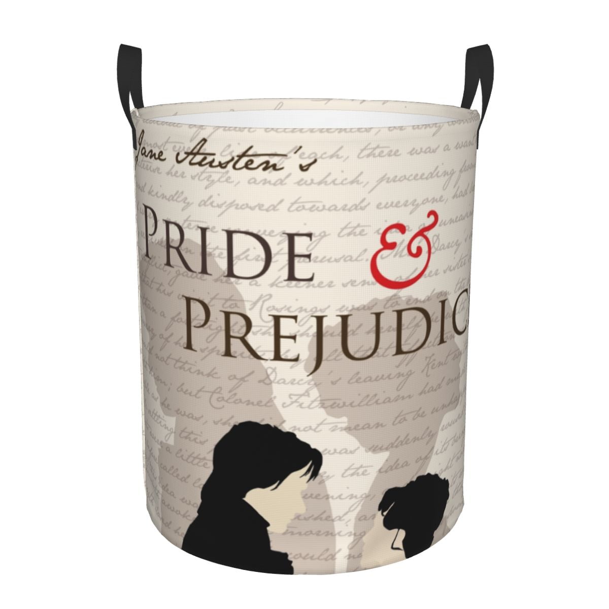 Excellent Library Pride And Prejudice Laundry Basket Collapsible Large ...