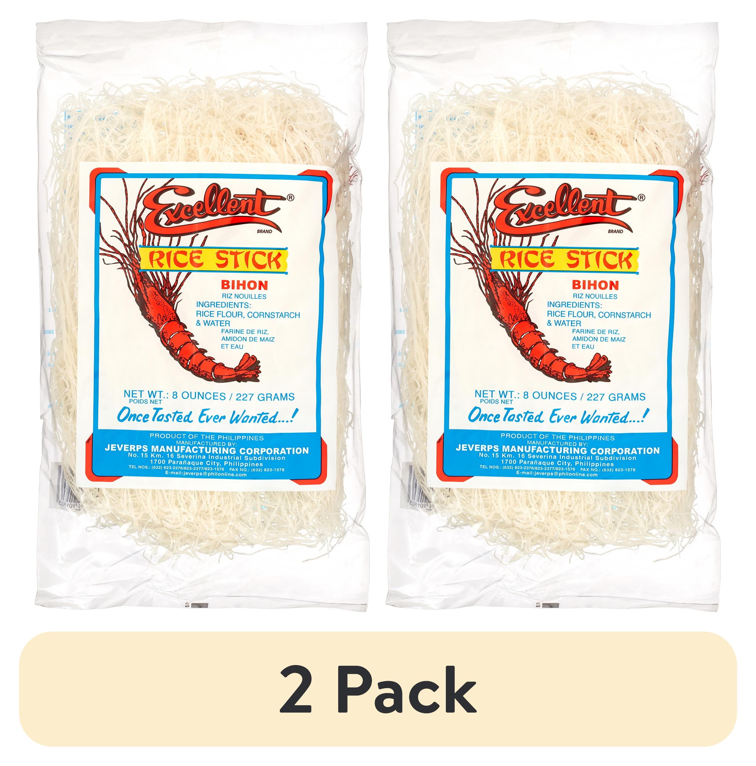 (2 pack) Excellent Noodle-Bihon Rice Sticks, 8 oz - Walmart.com