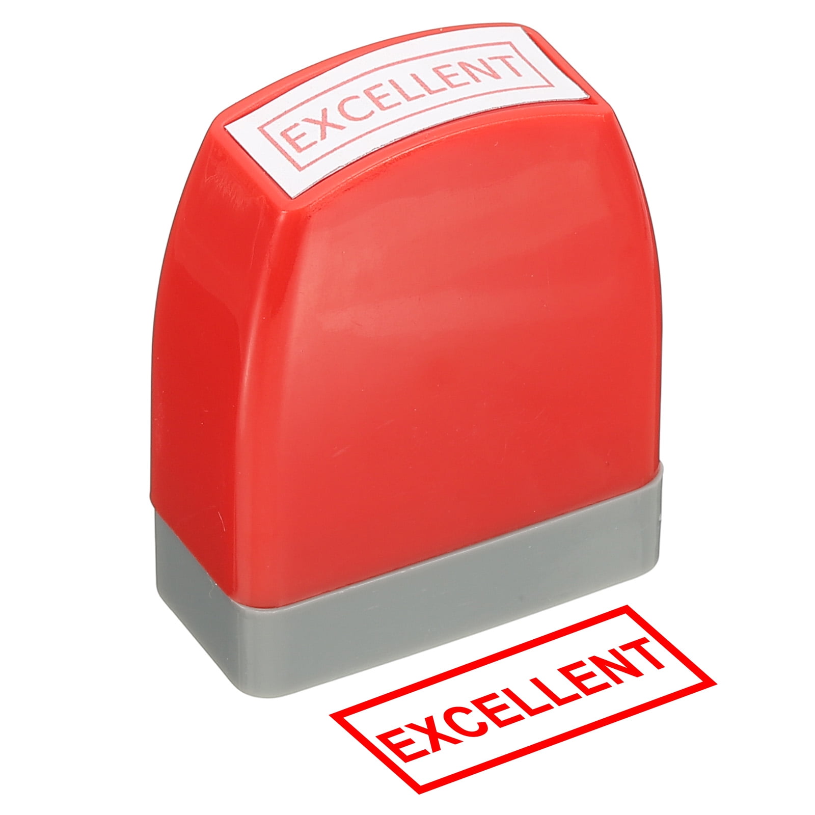 Excellent Notice Stamp Self Inking, Red Ink Office Stamps Pre Inked ...