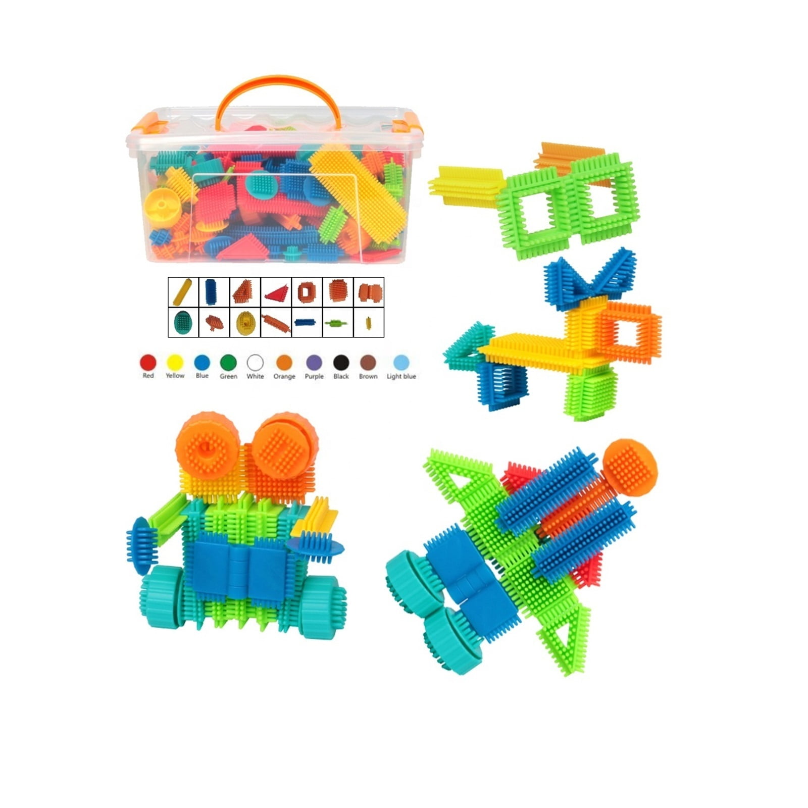 Excellent Soft Design Plastic Building Blocks - Walmart.com
