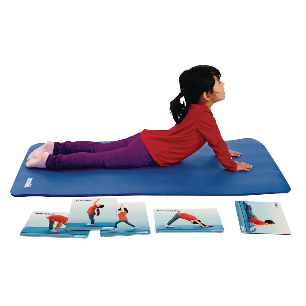 Excellerations Anti-Slip Yoga Pose Activity Pads - Set of 14 - Walmart.com