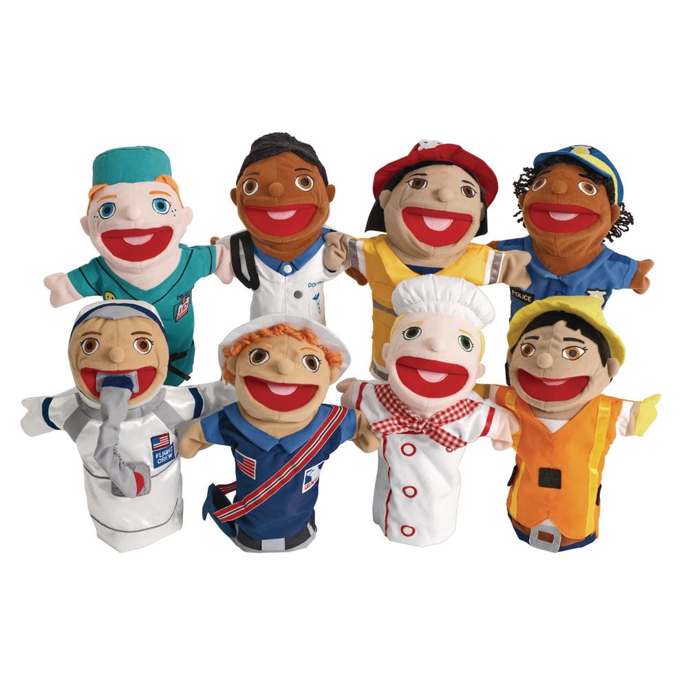 Excellerations Big-Mouth Career Puppets - Set of 8 - Walmart.com