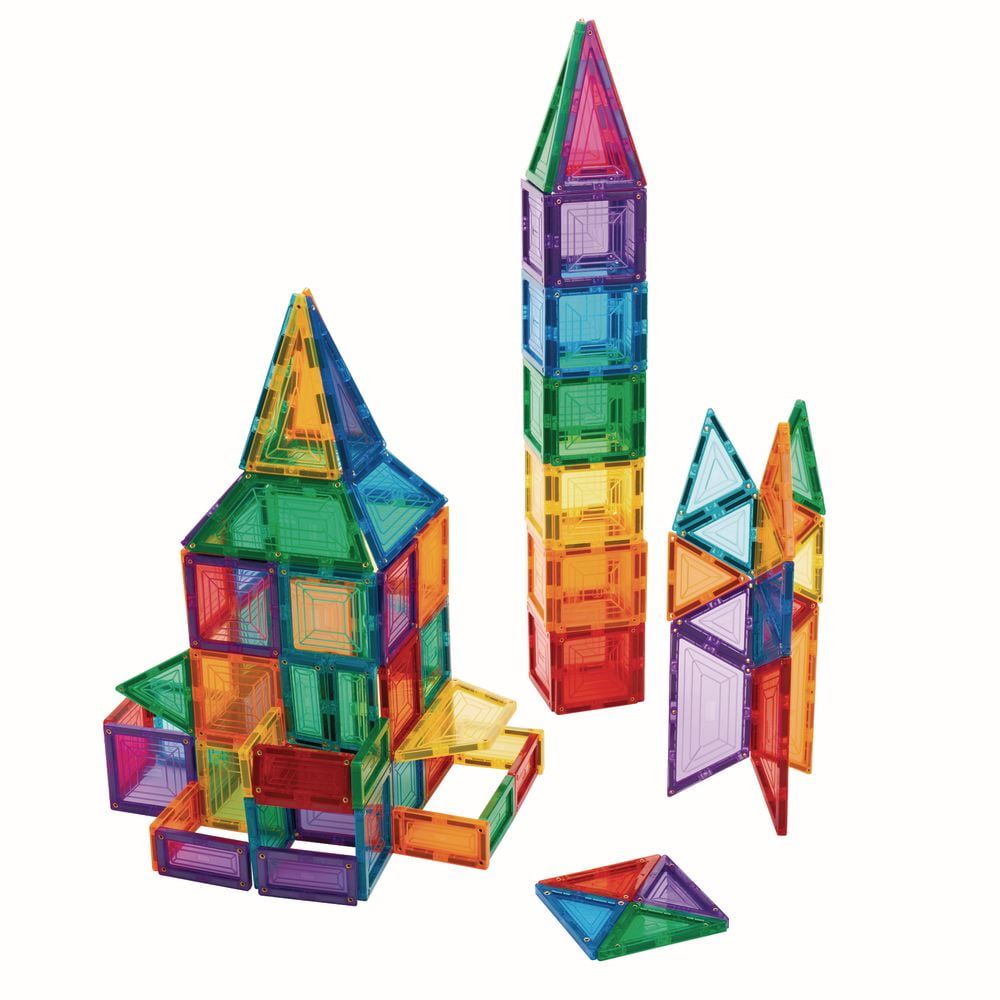 Excellerations Building Brilliance Magnetic Shapes 100 Pieces - Walmart.com