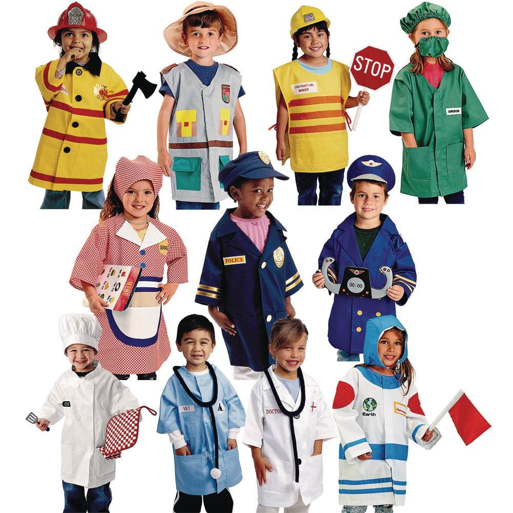 Excellerations Career Costumes Set of 11 - Walmart.com