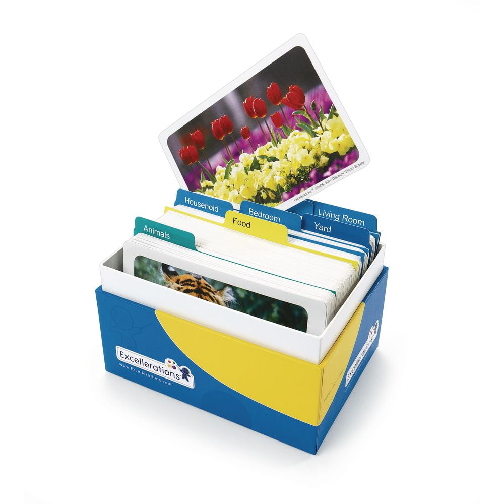 Excellerations Familiar Object Language Card Set, Set of 168 - Walmart.com