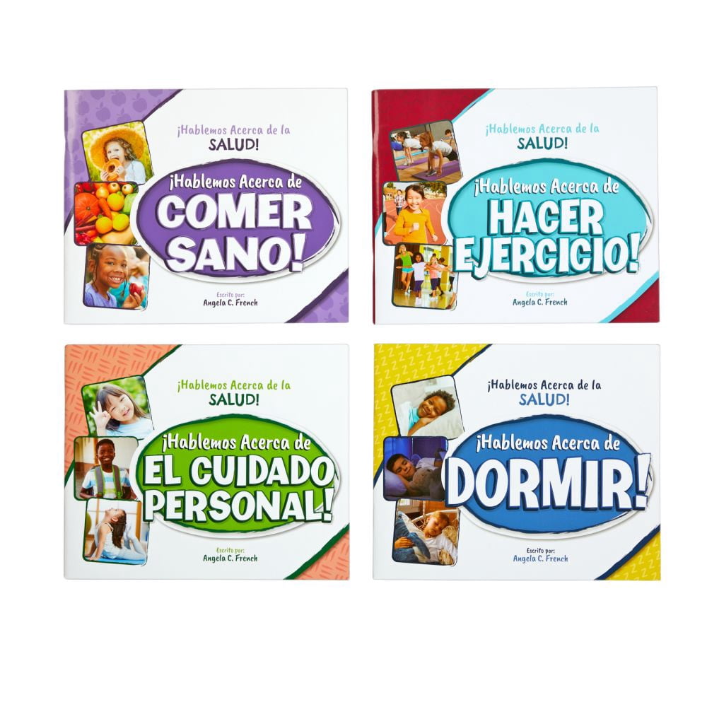 Excellerations Let?s Talk About Being Healthy Spanish Book Set of 4 ...