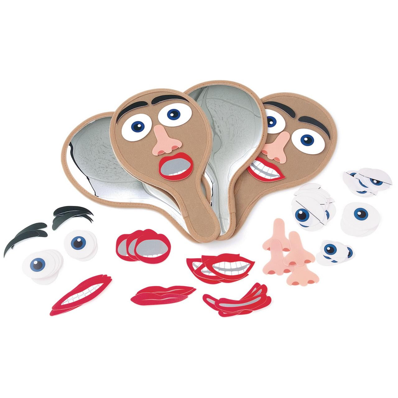 Excellerations® Moods & Emotions Classroom Set, Face Paddles with ...