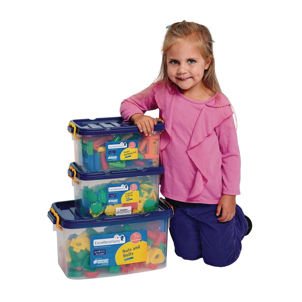 Excellerations Preschool Manipulatives - Set of 3 - 546pcs - Walmart.com
