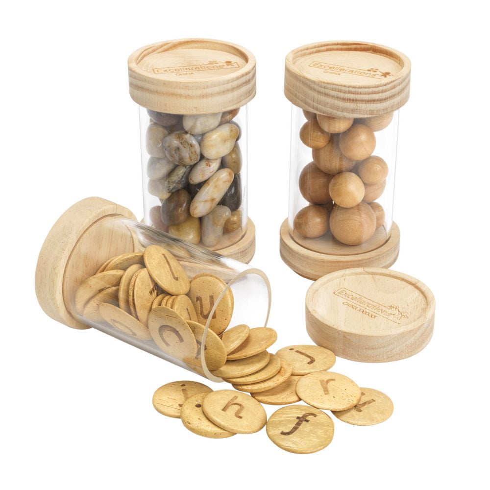 Excellerations Refillable Stacking Tubes - Set of 6 - Walmart.com