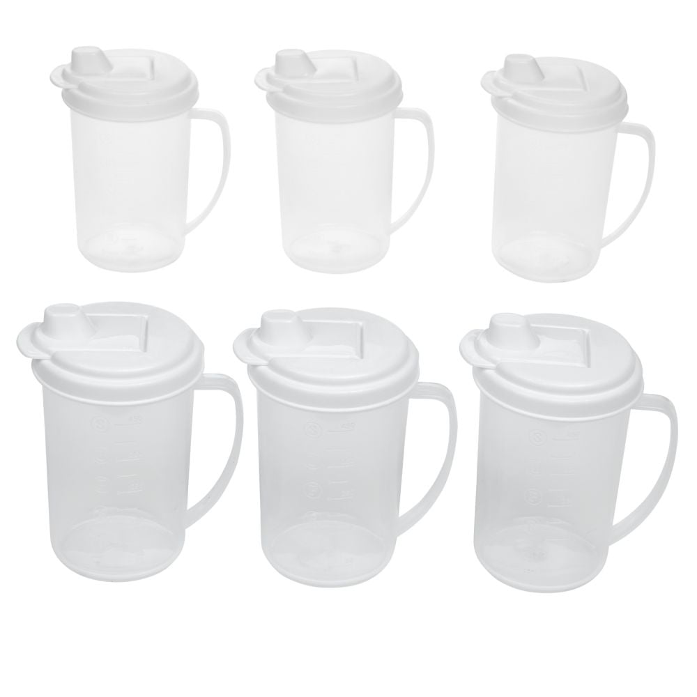 Excellerations Super handy Kid Sized Drink Pitchers - 6 Pitchers ...