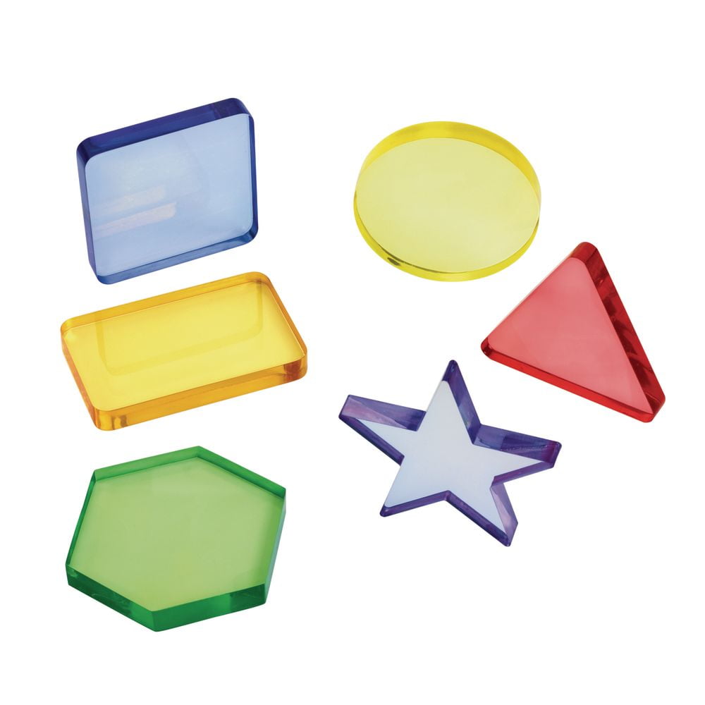 Excellerations earlySTEM Translucent Light Table Shapes ? Set of 6 ...