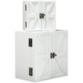 Excello Global Products Barndoor Keepsake Box (Nested 5x5x4" in 8x8x5 ...
