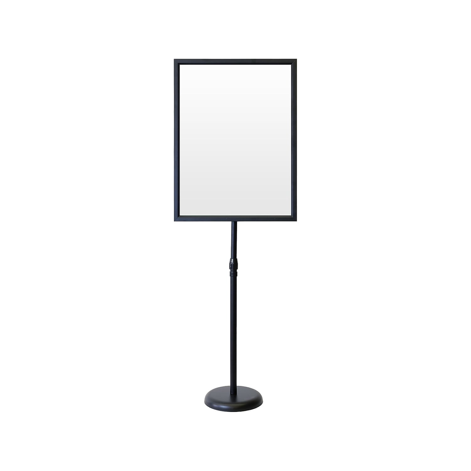 Excello Global Products Blank Indoor/Outdoor Floor Sign 18" x 24" Black ...