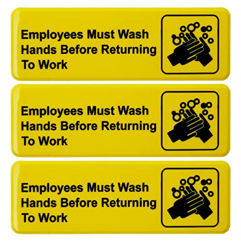 Excello Global Products Employees Must Wash Hands Before Returning to ...